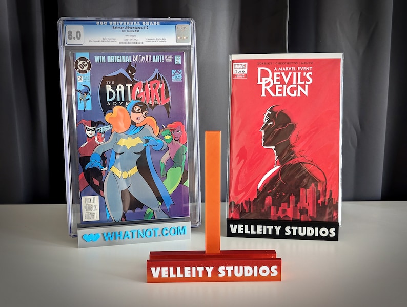 Portable Comic Book Display Stand for Graded & Raw Books Artist Alley ...