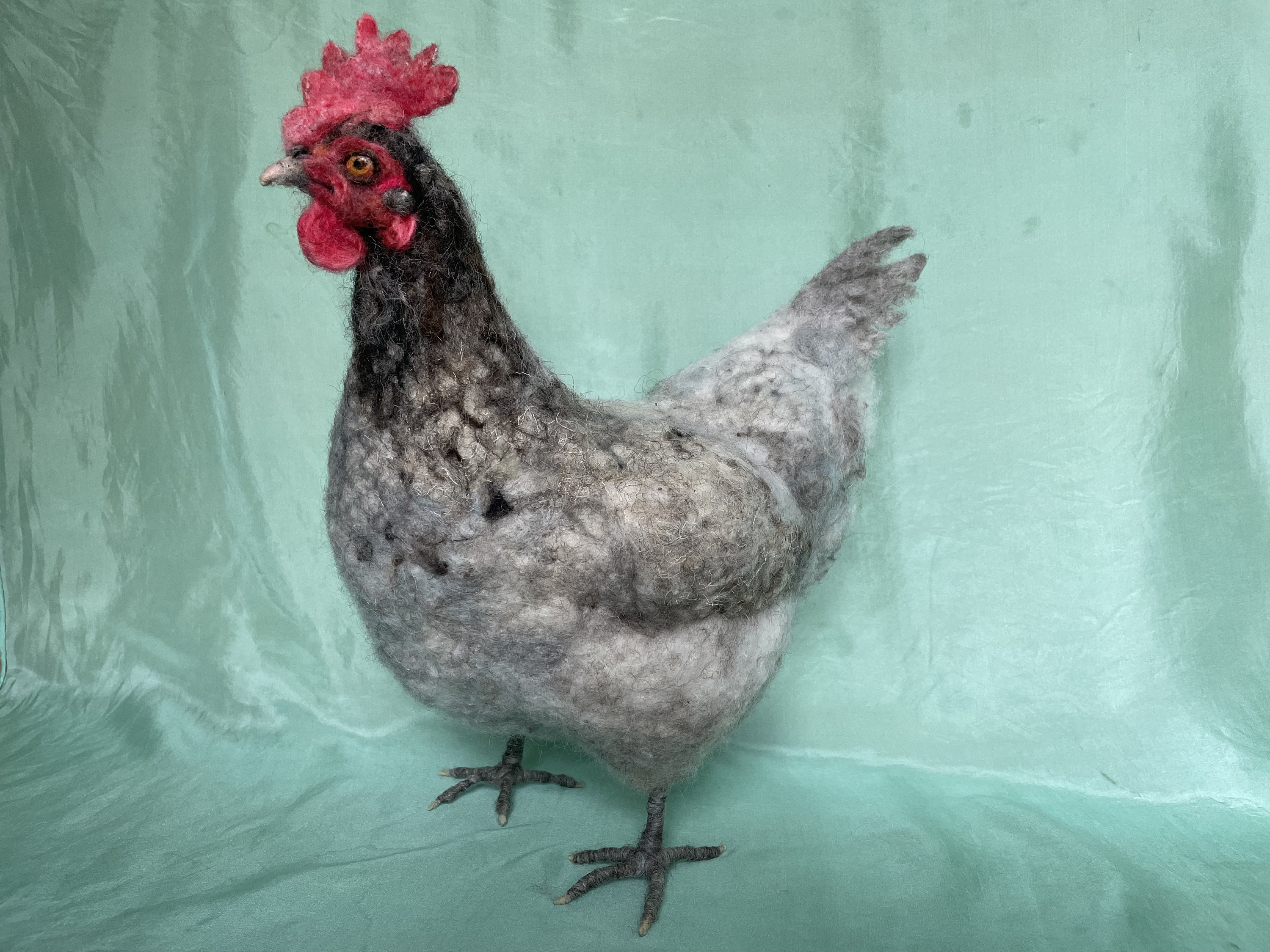 Hen Needle Felted, Various Breeds, Finished Wool Sculpture - Etsy