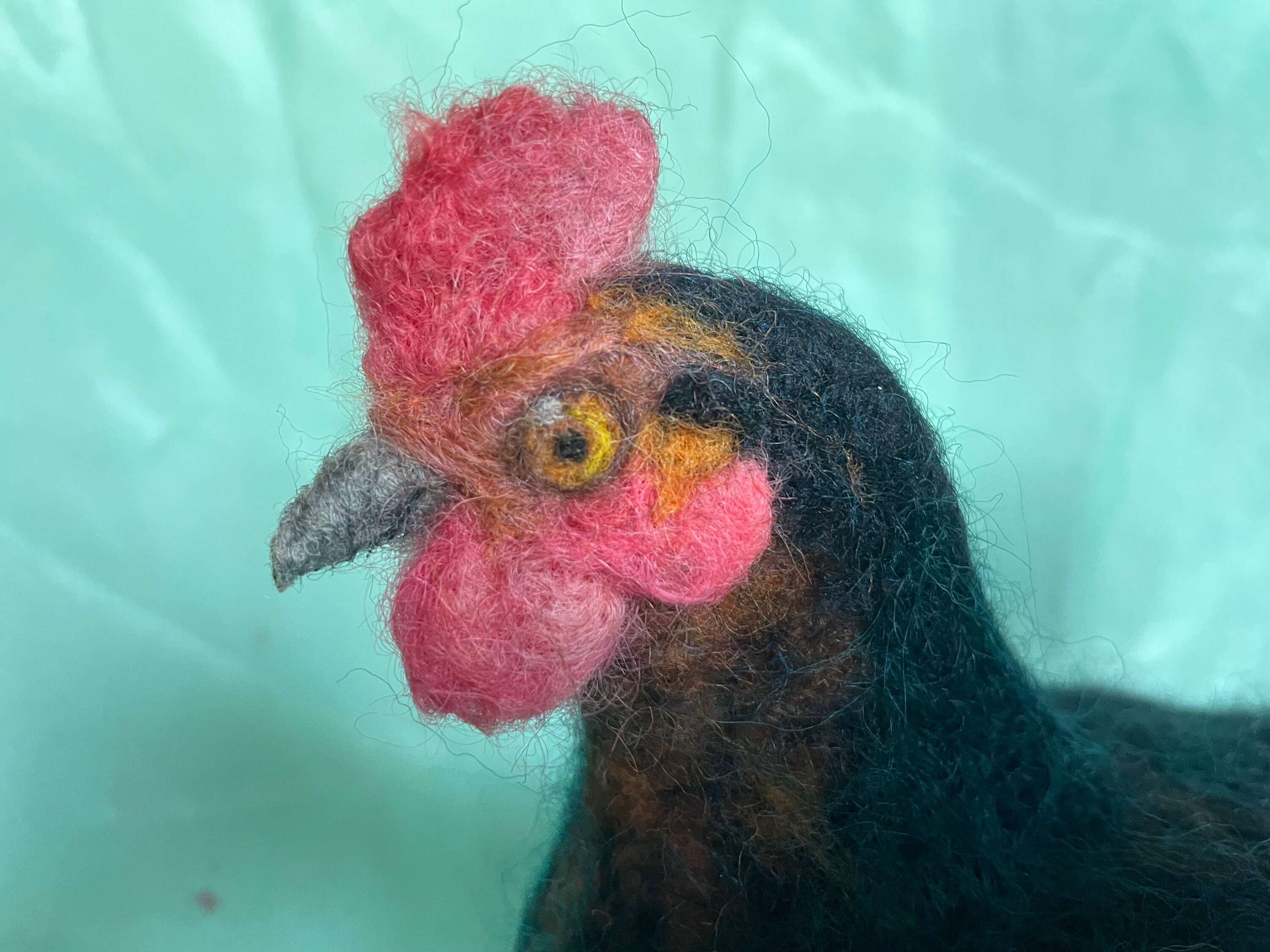 Hen Needle Felted, Various Breeds, Finished Wool Sculpture - Etsy