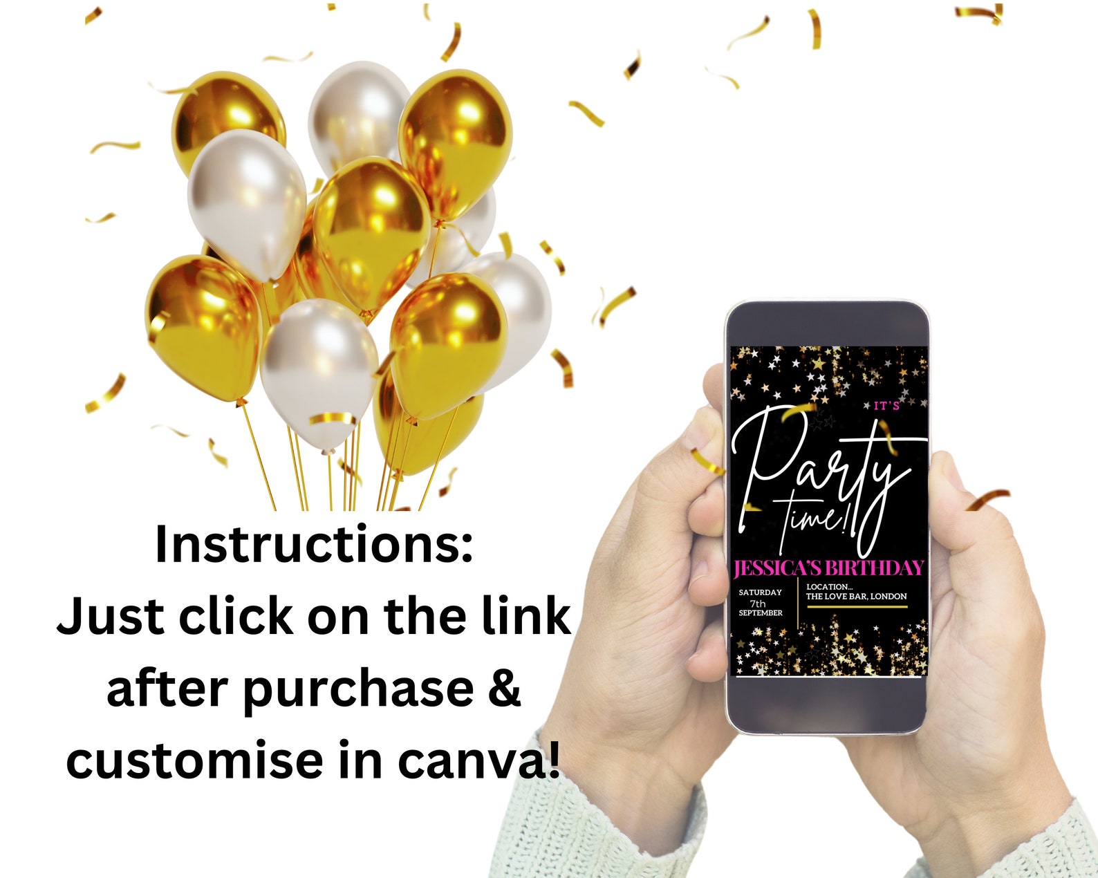 PARTY INVITATION - Etsy
