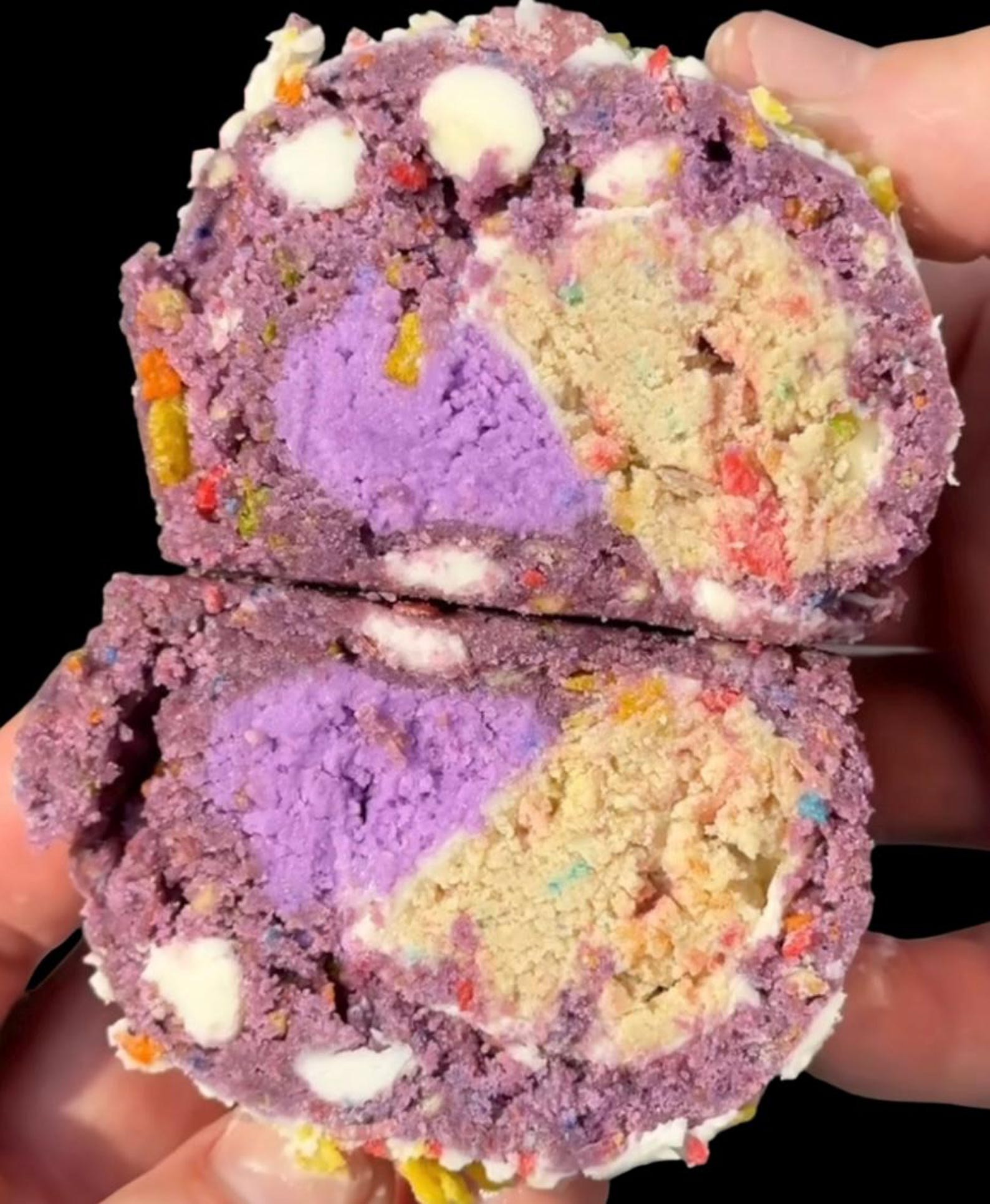 RECIPE, Thick Stuffed, Ube Fruity Pebbles Cookie PDF, Instant Download ...