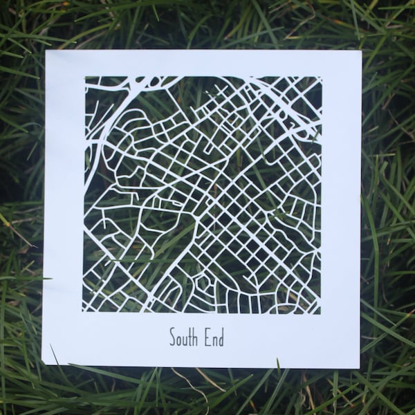 Cut Map - Etsy
