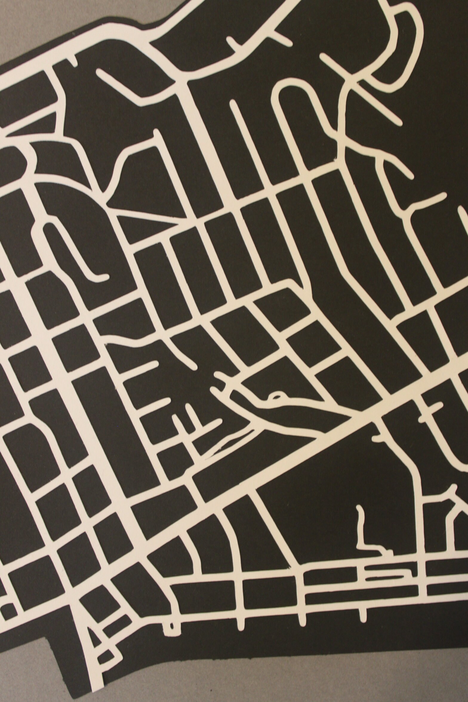 Plaza Midwood Cut Map Charlotte NC Neighborhood | Etsy