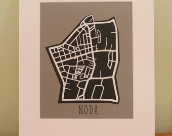 Noda Nc Map - Etsy