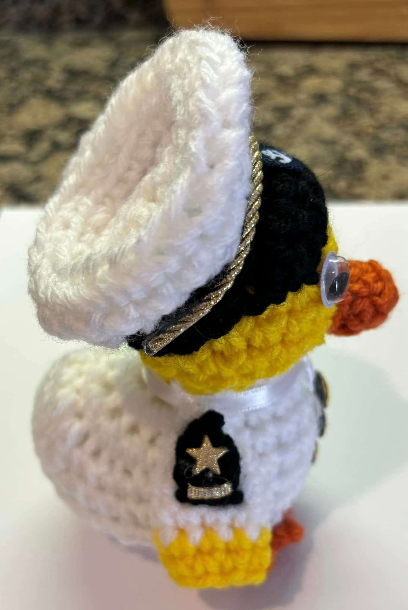 Captain Duck Crochet Pattern - A Duck Fairy Original Crochet Pattern - Etsy