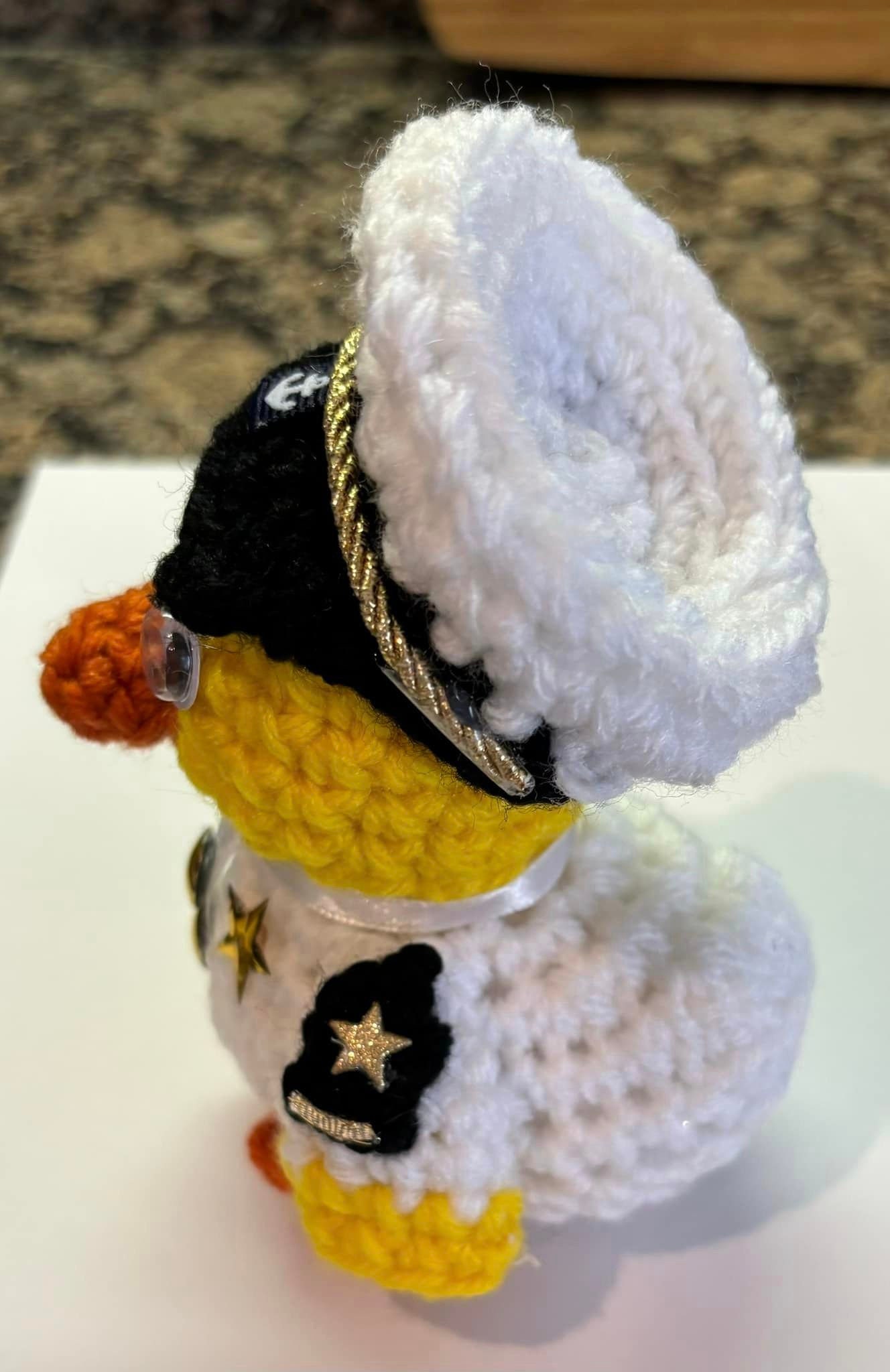 Captain Duck Crochet Pattern - A Duck Fairy Original Crochet Pattern - Etsy