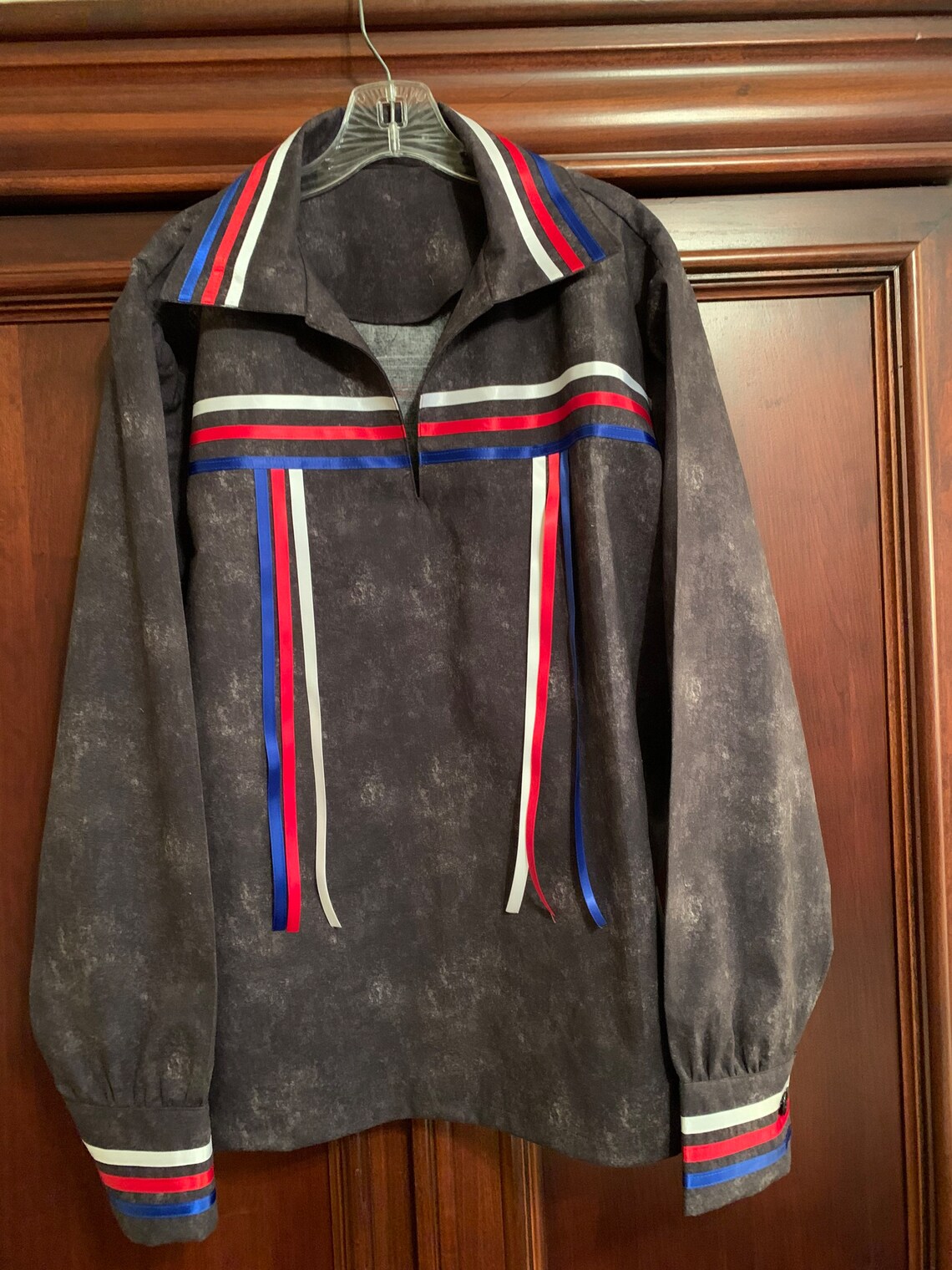 Cherokee Ribbon Shirt Full Collar Style - Etsy