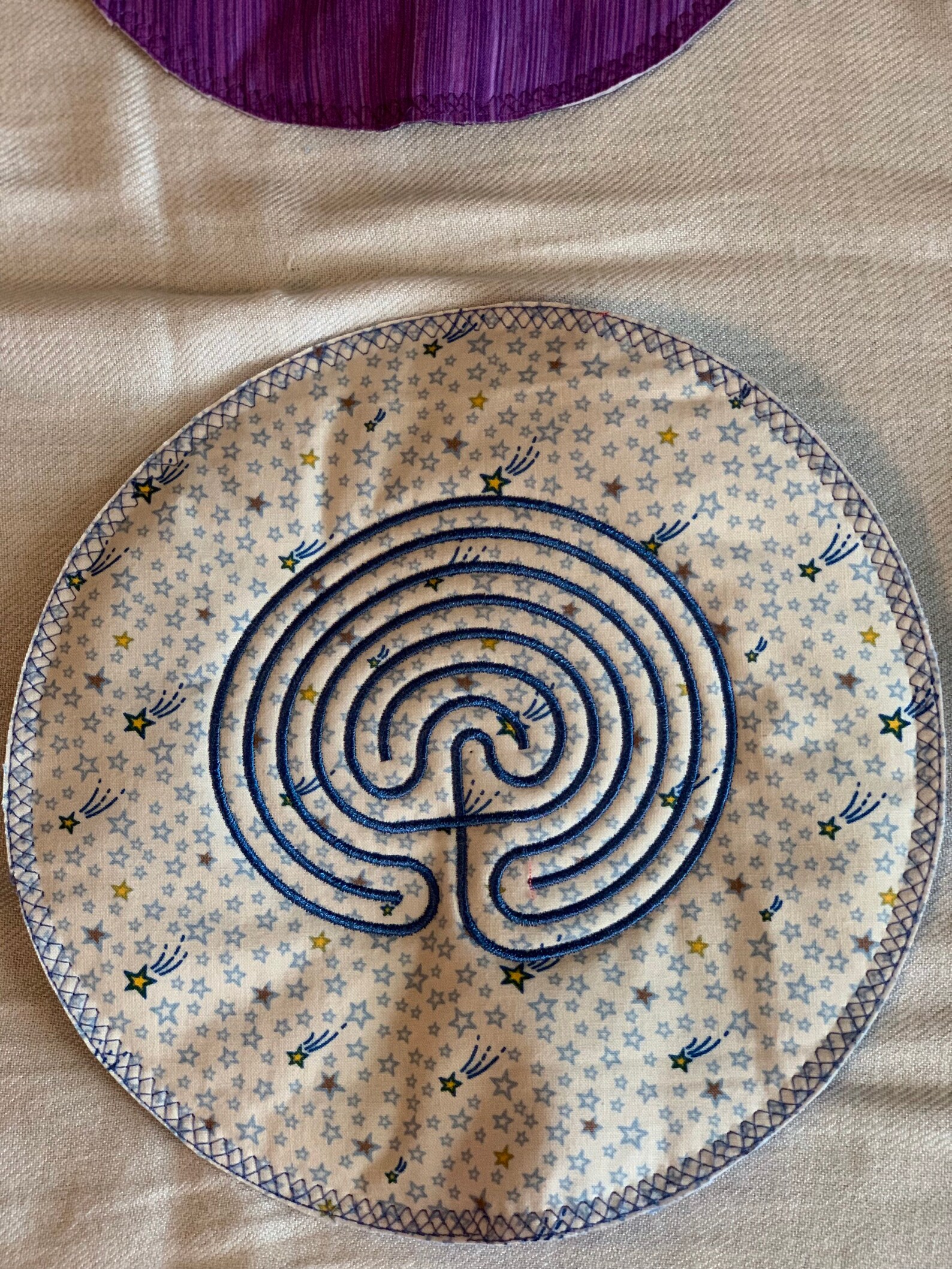 Finger Labyrinth Lap Mat - Etsy