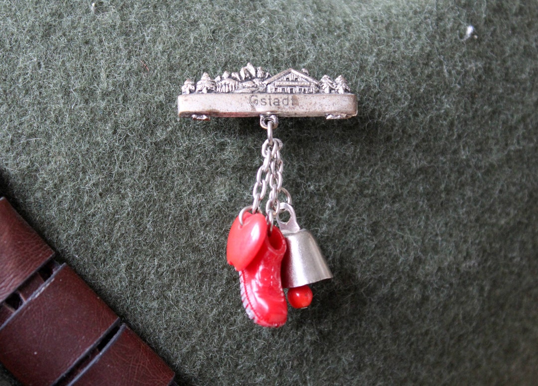 Vintage Real Austrian/ Bavarian / German Alpine Oktoberfest Pin ...