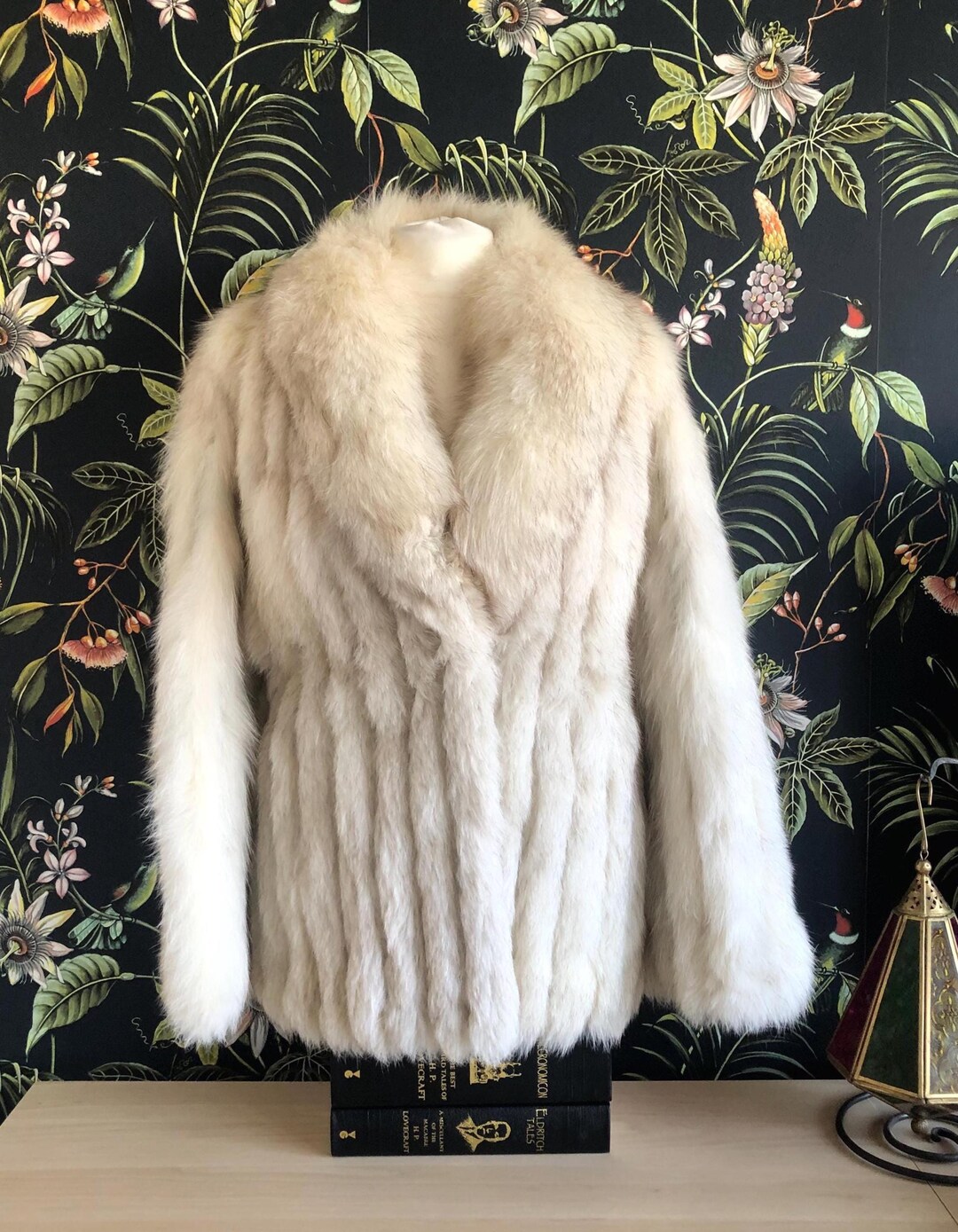 Vintage Shadow Fox Fur Coat Jacket Saga Furs and Grosvenor Canada ...