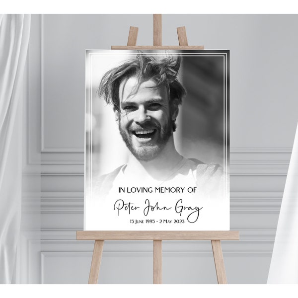 Funeral Memory Board - Etsy