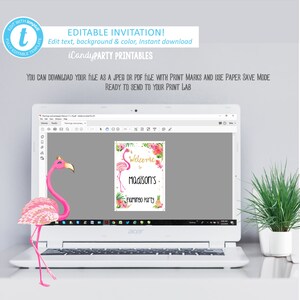 Flamingo Welcome Poster Flamingo Welcome Sign Flamingo 11x16 - Etsy