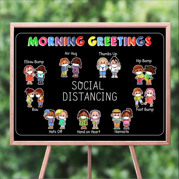Classroom Greetings Poster - Etsy