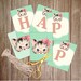 Kitty Banner Kitty Birthday Party Cat Banner Cat Birthday - Etsy