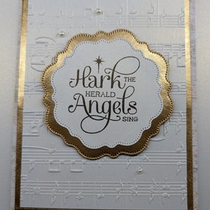 Christmas Card - Hark the Herald Angels Sing - Etsy