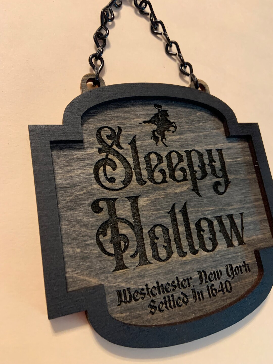 Sleepy Hollow Sign Ornament - Etsy