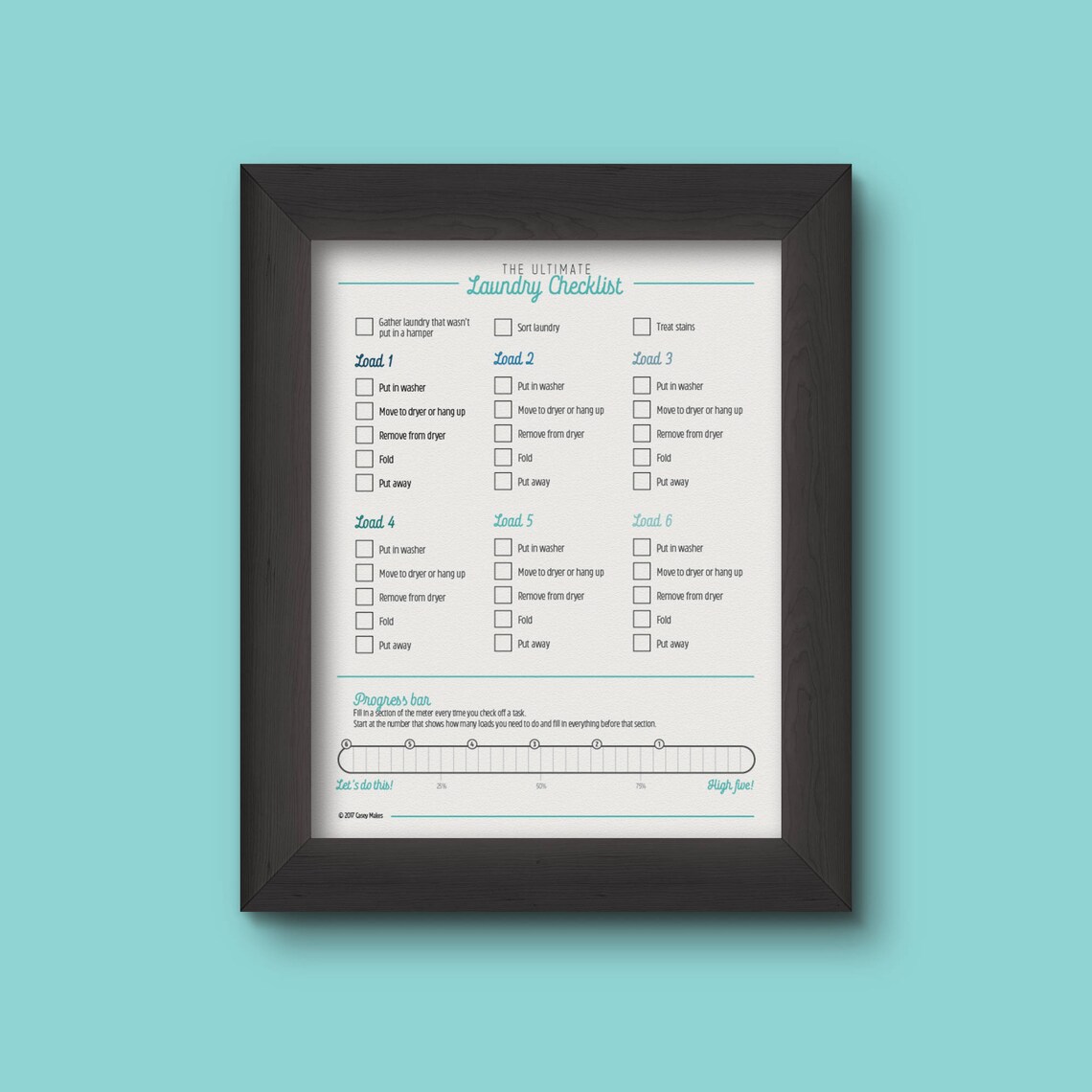 Ultimate Laundry Checklist Printable Digital Download - Etsy