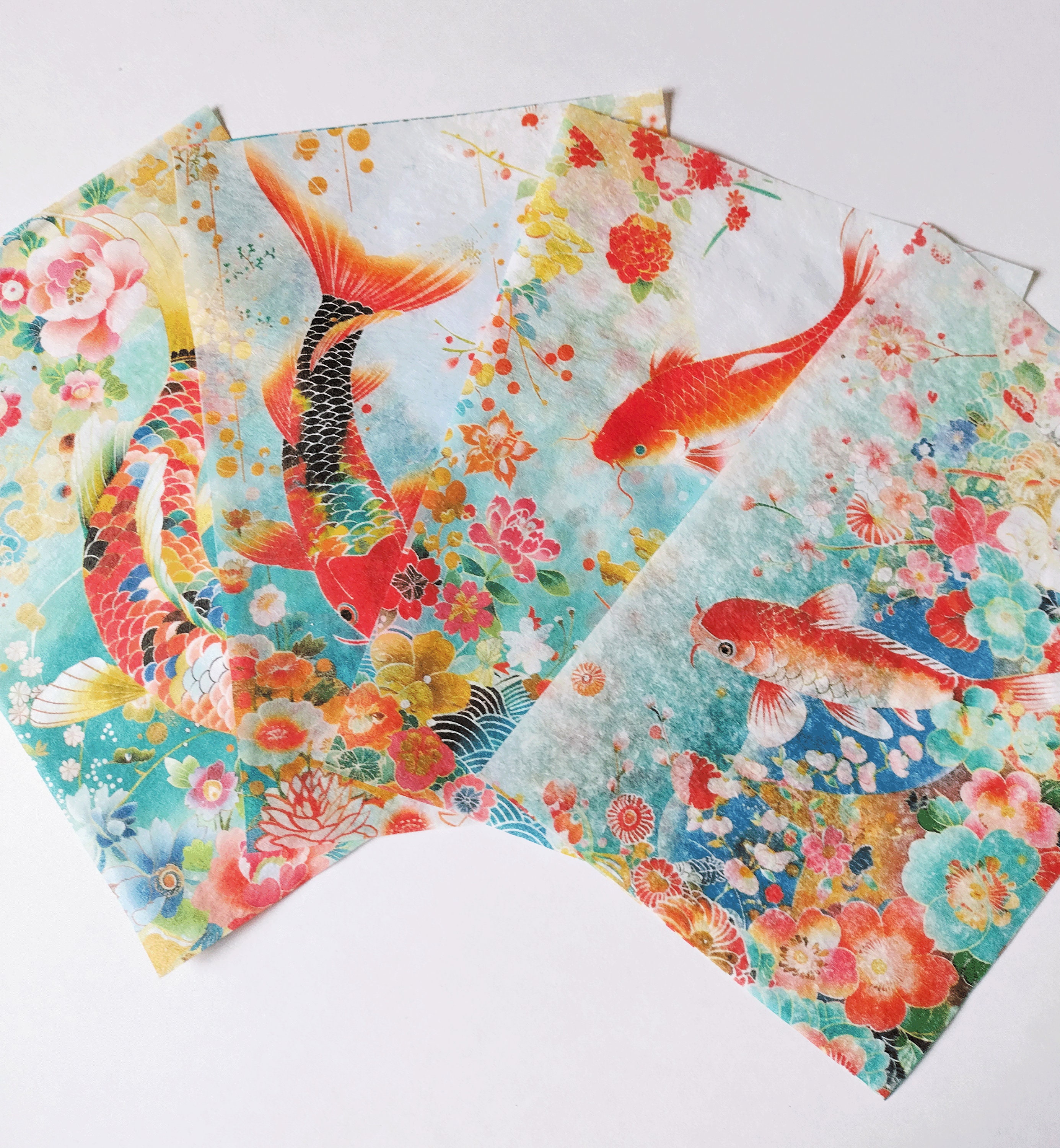 Unique Decoupage Craft Paper Design, 19gsm Genuine Tissue Paper, 12xa5 ...