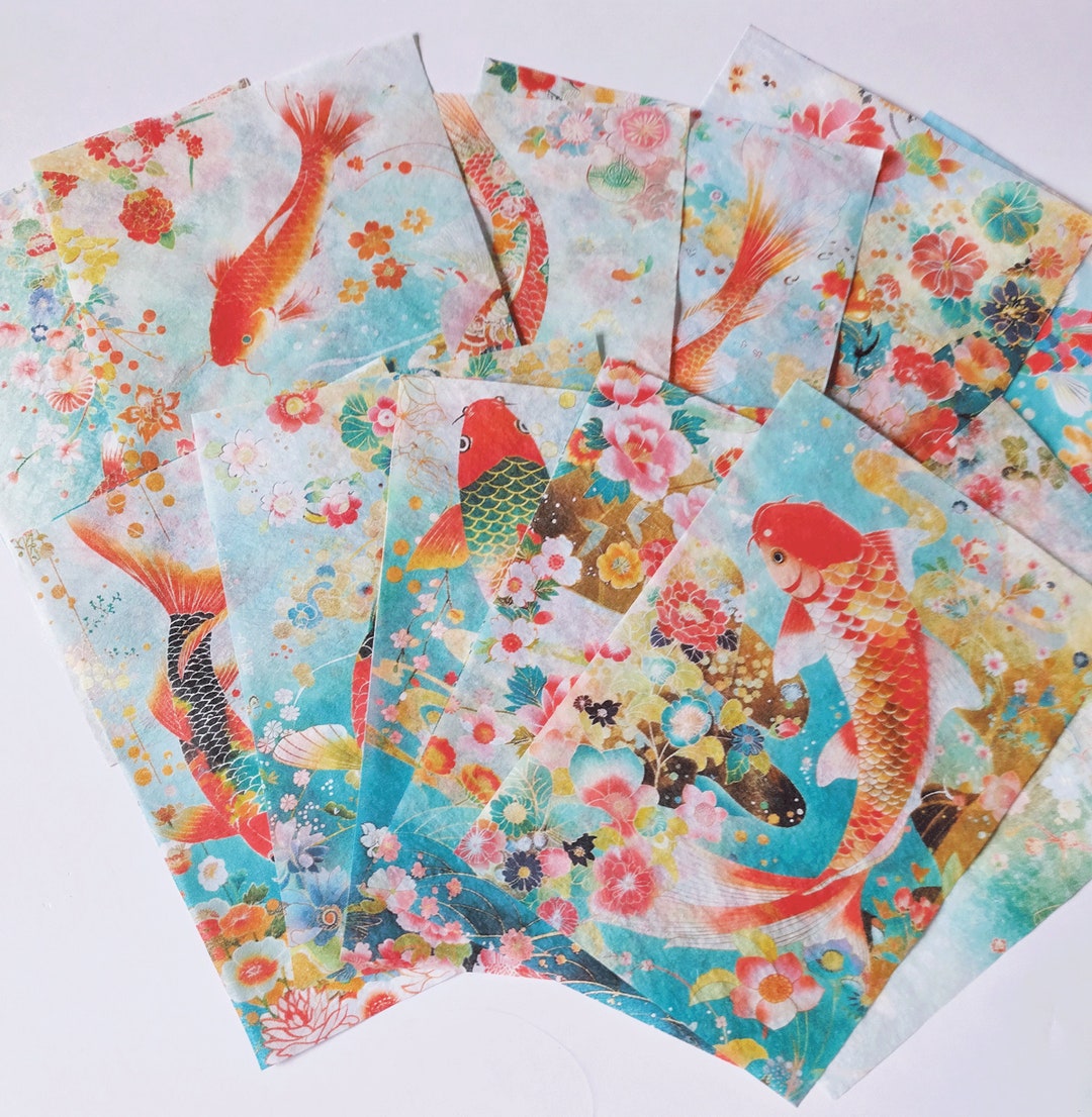 Unique Decoupage Craft Paper Design, 19gsm Genuine Tissue Paper, 12xa5 ...