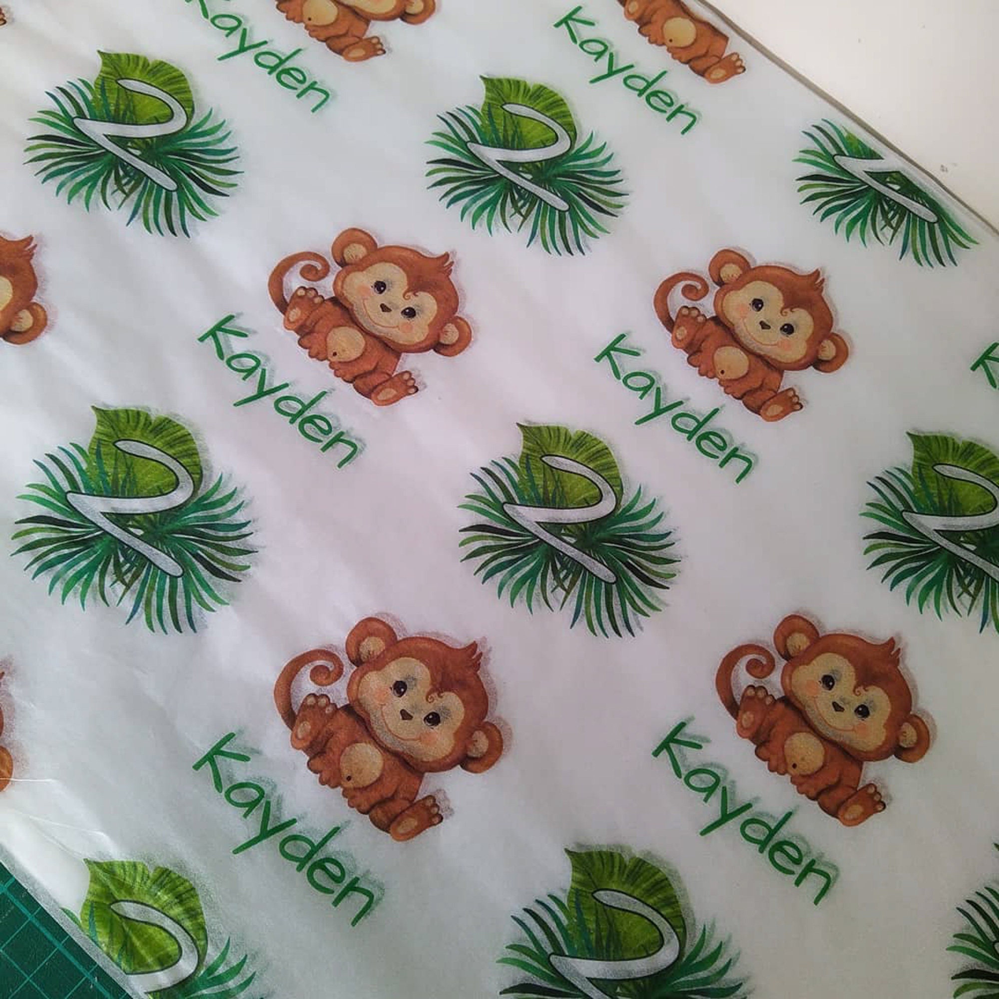 Personalized Tissue Paper A3 Size Branded Packing Paper, Custom Printed ...
