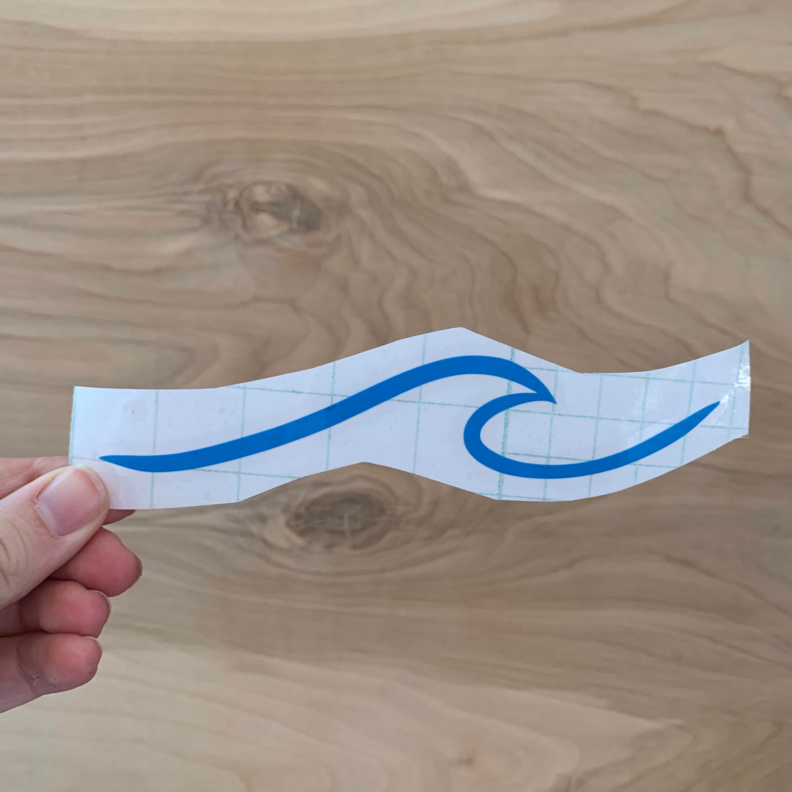 Ocean Wave Vinyl Decal Sticker | Etsy