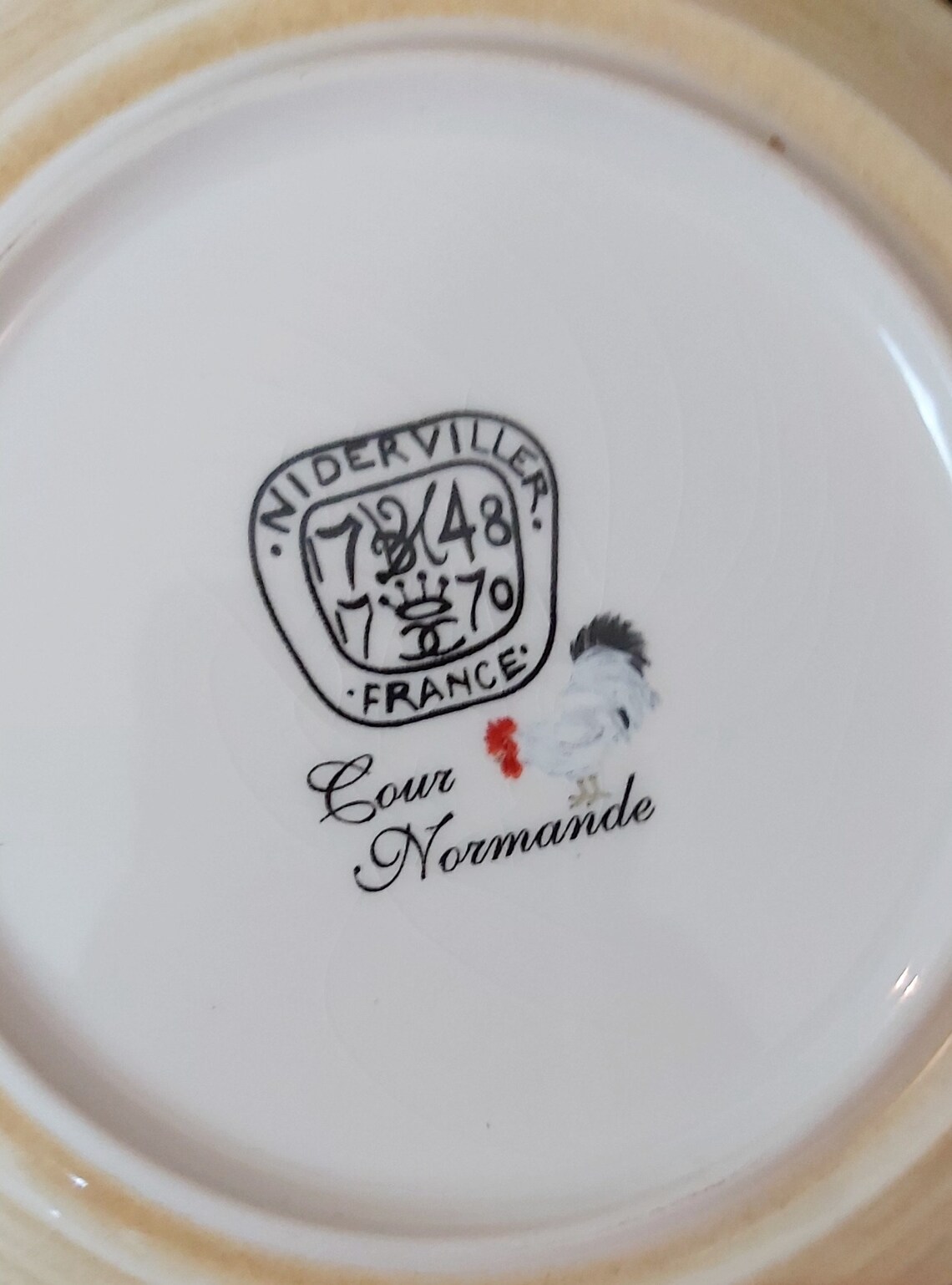 French Country Rooster Plates French Country Plates - Etsy