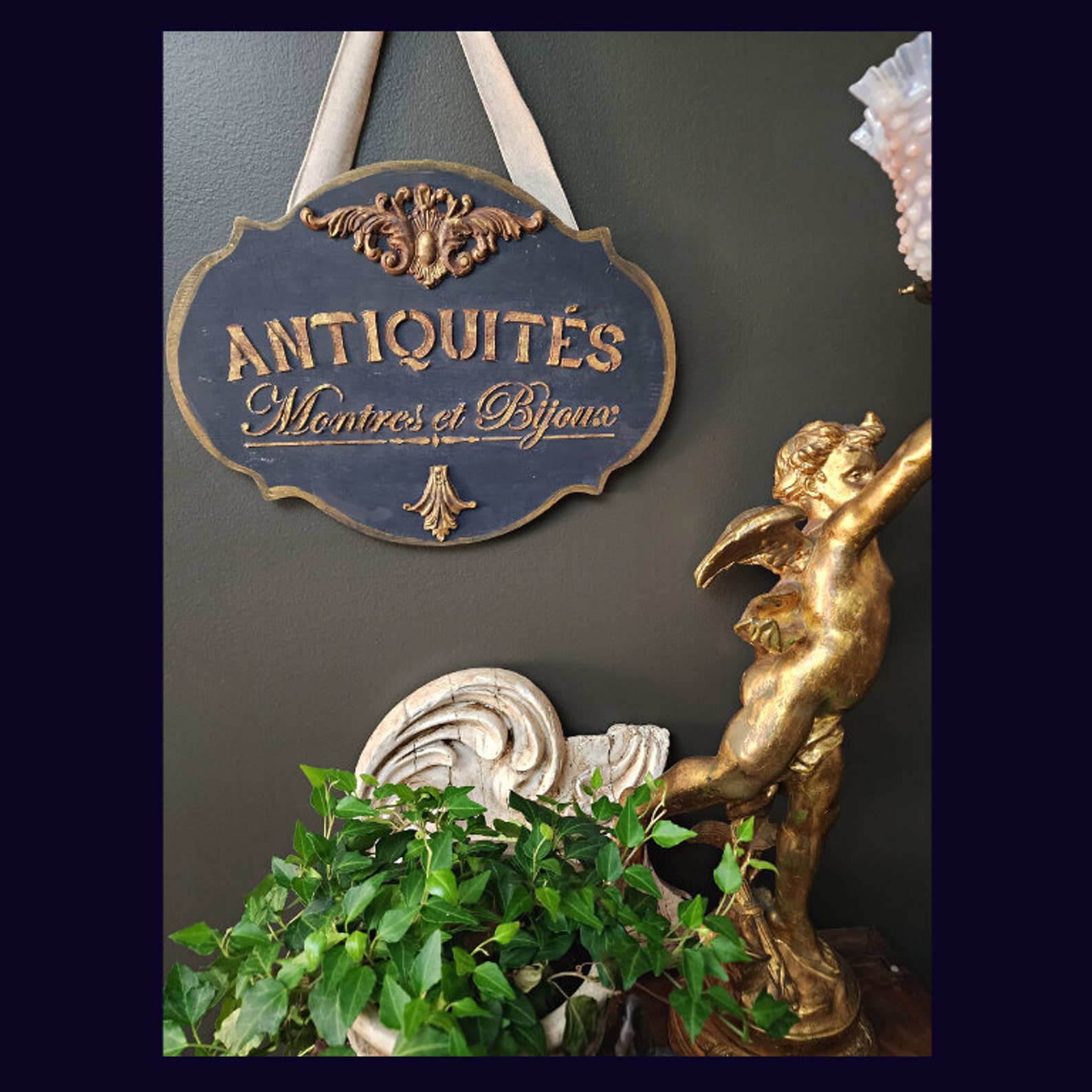 French Decor Sign | French Country Decor | French Antique Wall Decor ...