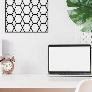 Metal Wall Organizer - Metal Memo Board, Metal Wall Art, Office Memo ...