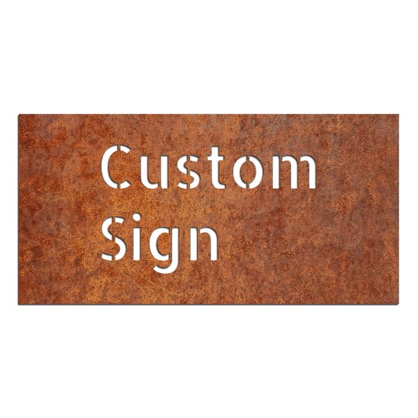 Corten Mailbox - Etsy