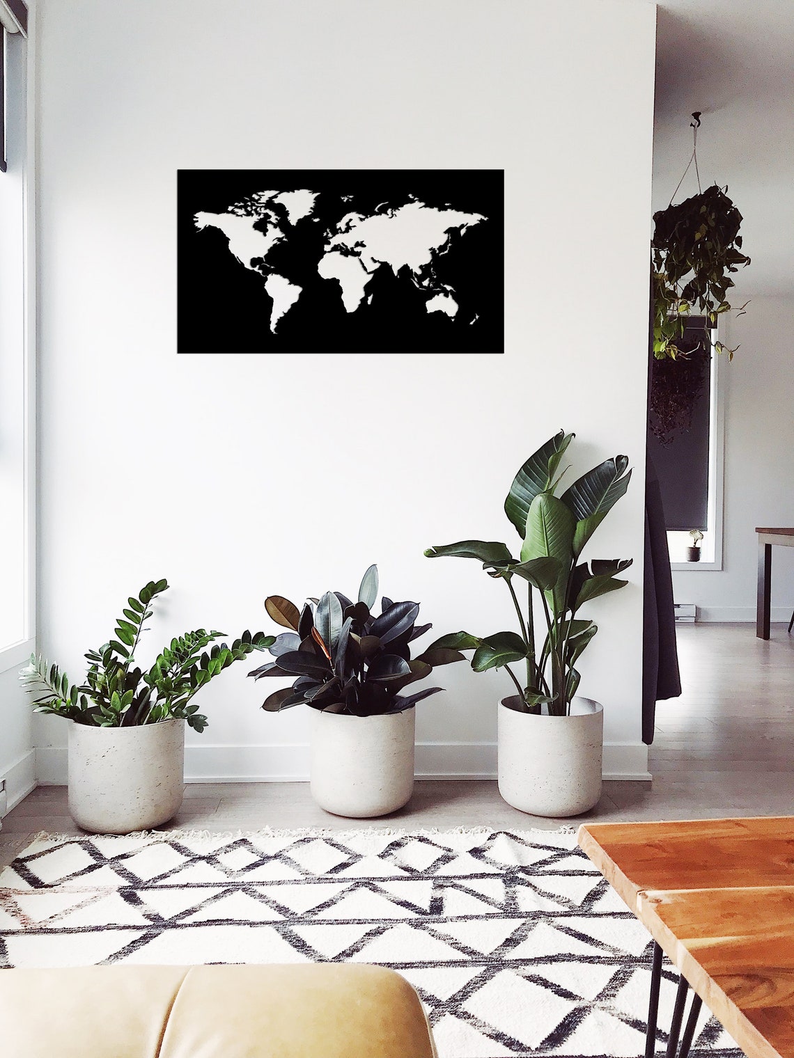 Metal World Map Magnetic Board for Travel Magnets Metal Map - Etsy