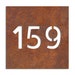 Corten Steel Custom Sign, Your Logo Corten, House Address Plaque ...