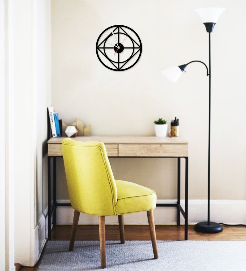 Metal Wall Clock Loft Wall Clock Industrial Clock Unique - Etsy
