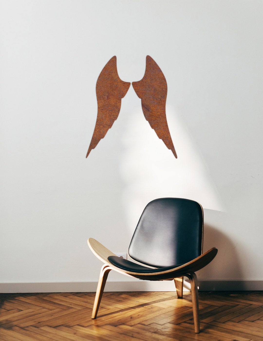 Corten Angel Wings Wall Art, Angle Wings Metal Wall Art - Etsy