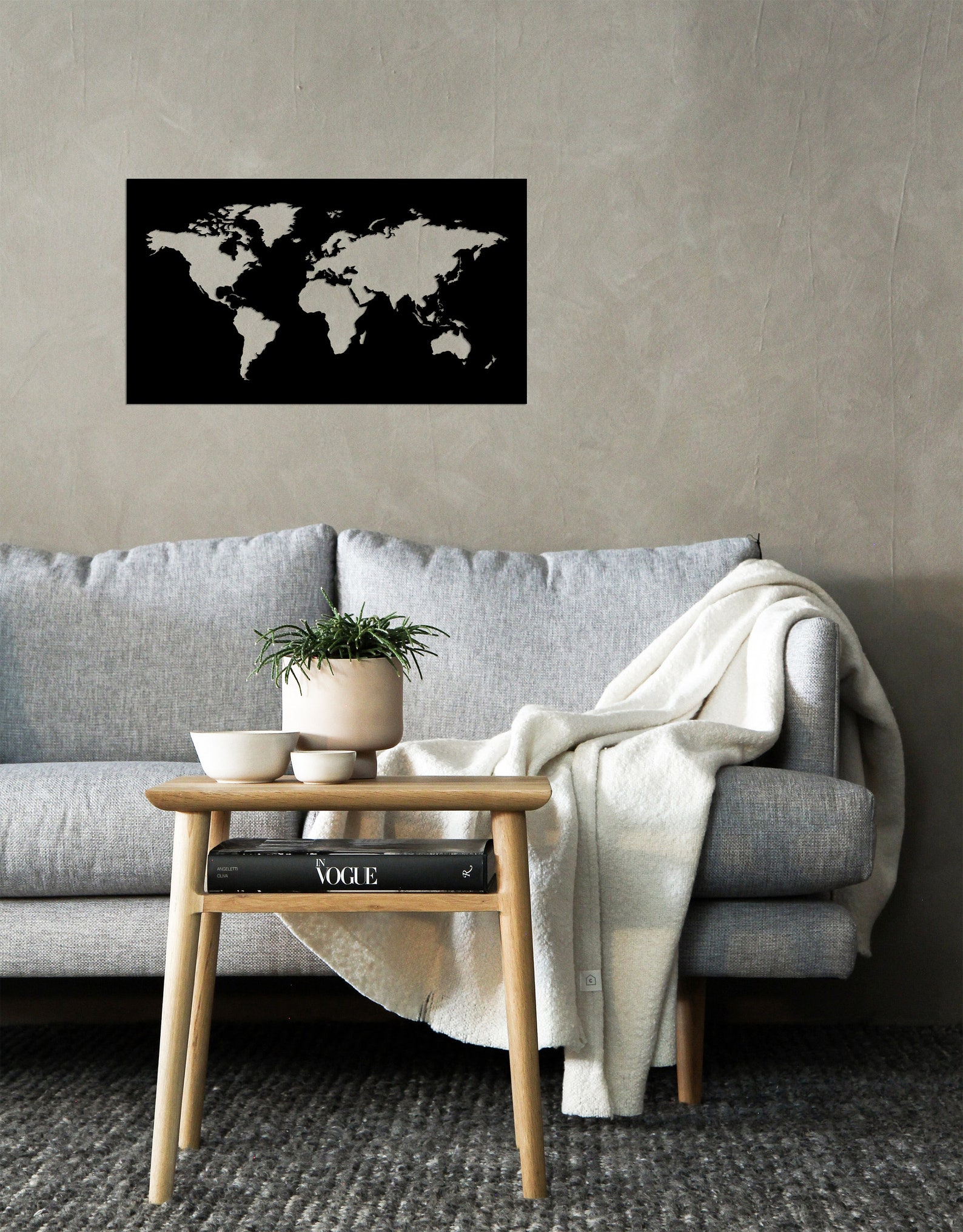 Metal World Map Magnetic Board for Travel Magnets Metal Map - Etsy