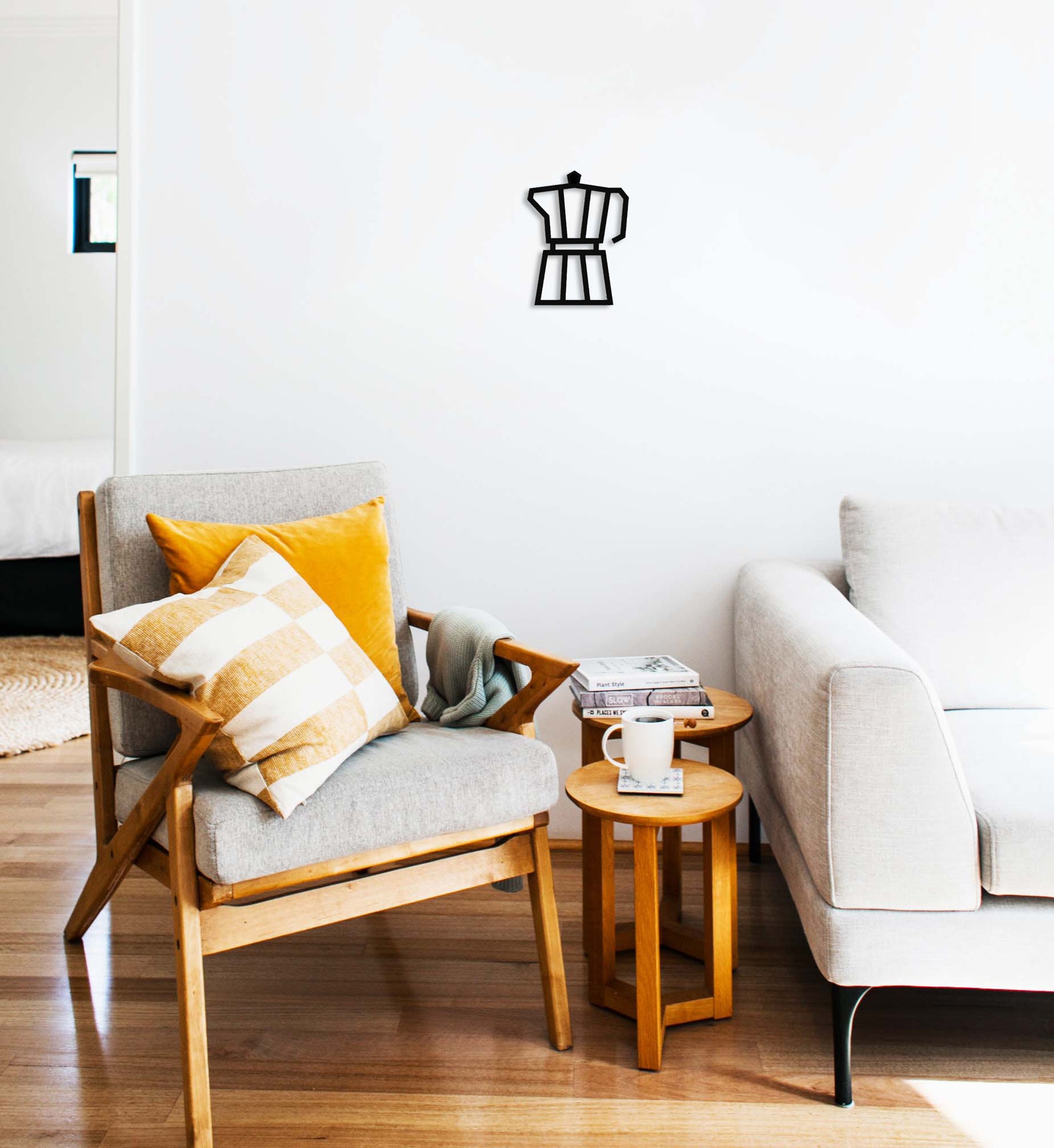 Mokka Pot Wall Art Metal Wall Art Coffee Wall Art Cafe - Etsy