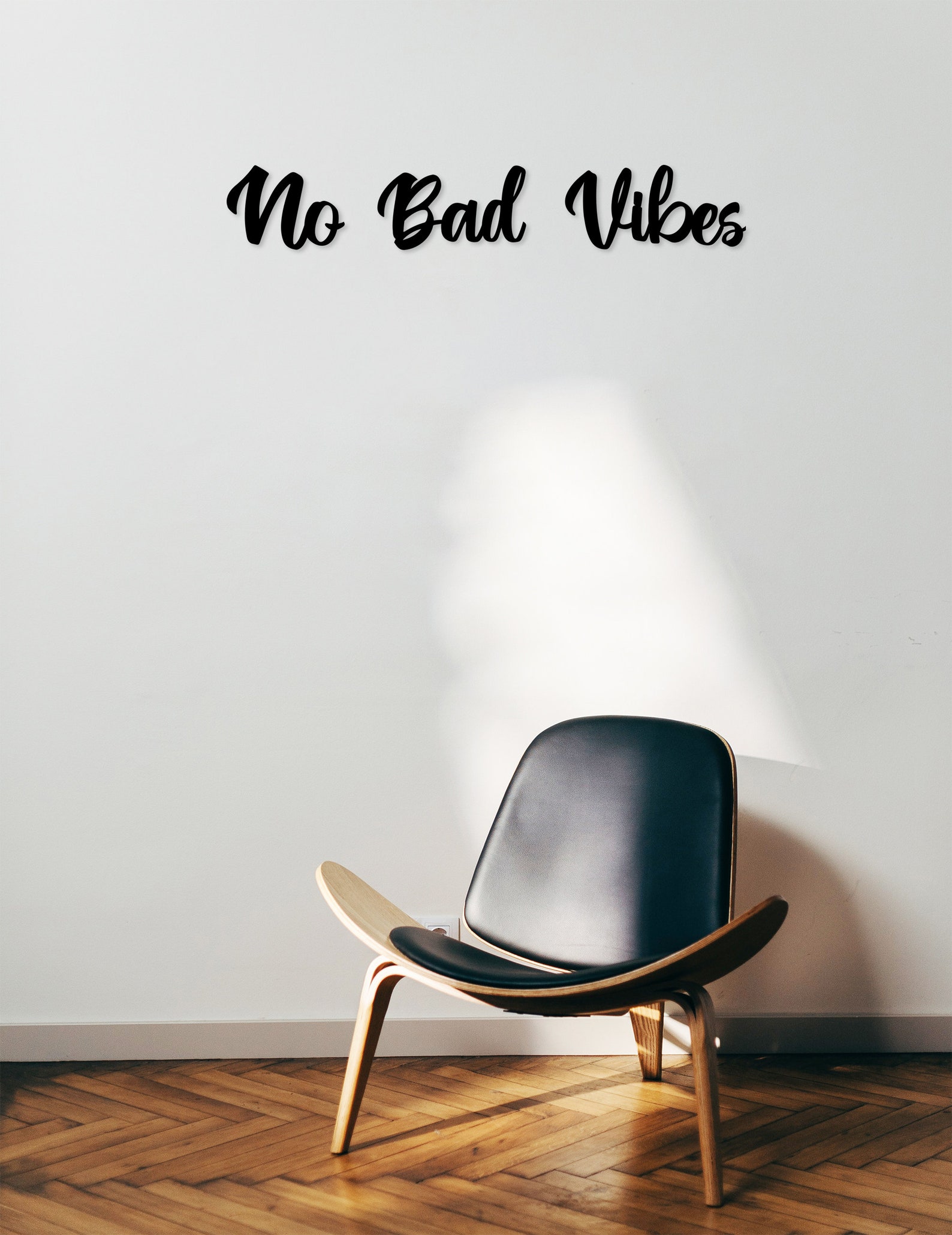 Metal Sign No Bad Vibes Metal Letters Custom Metal Signs | Etsy