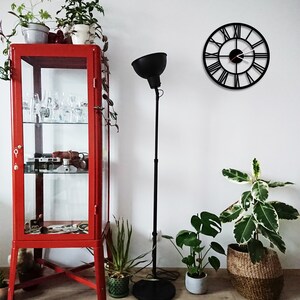 Metal Wall Clock Rome Style Wall Clock, Industrial Wall Clock, Metal ...