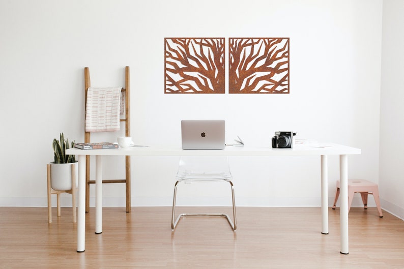 Corten Metal Wall Art Tree Rusty Tree of Life Wall Art - Etsy