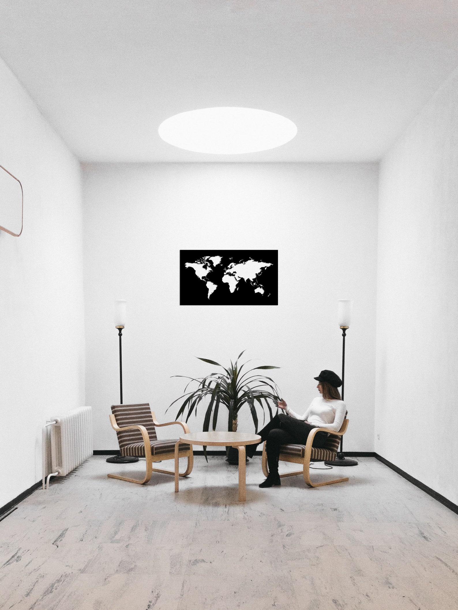 Metal World Map Magnetic Board for Travel Magnets Metal Map - Etsy