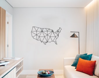 Papercraft USA Papercraft Map World Map USA Papercraft - Etsy