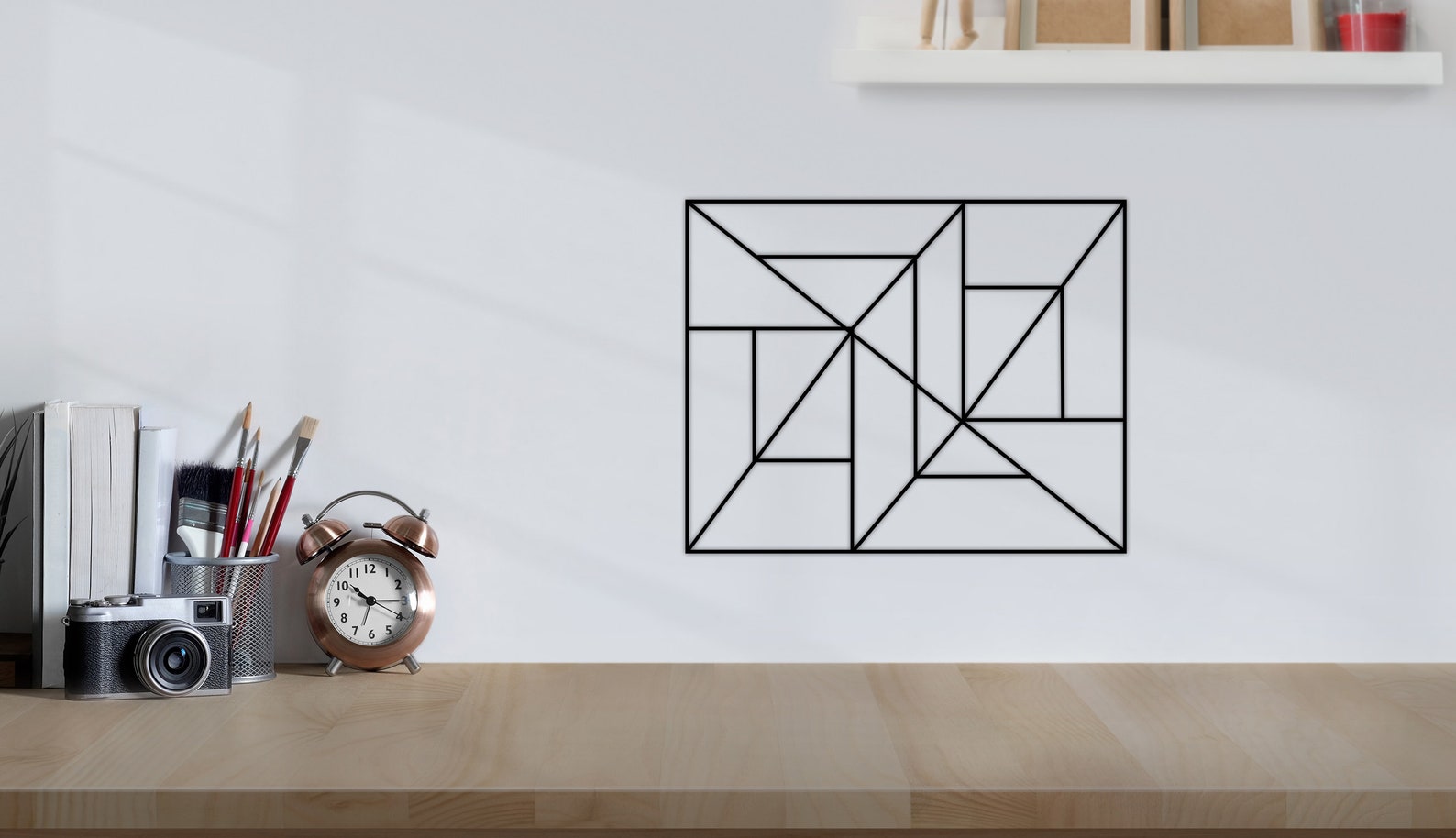 Geometric Noticeboard Mood Board Metal Magnet Board - Etsy