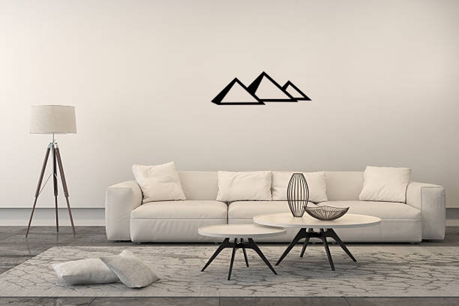 Metal Wall Art PYRAMIDS for gift travelers for home | Etsy