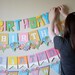 BANNER - Happy Birthday Bunting, Wall Decor, Birthday Banner, Birthday ...