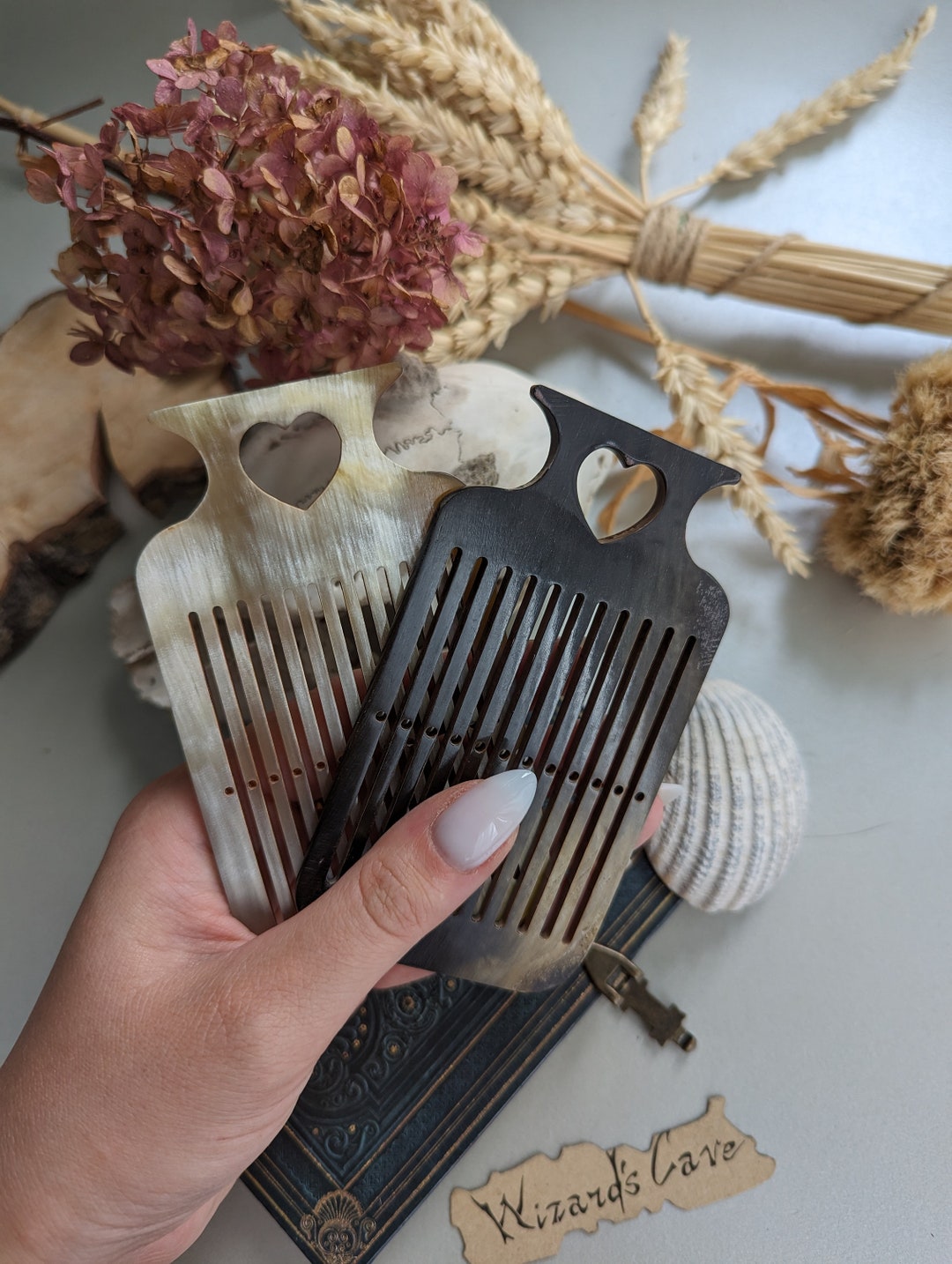 Small Rigid Heddle Loom Made From Solid Horn - Etsy