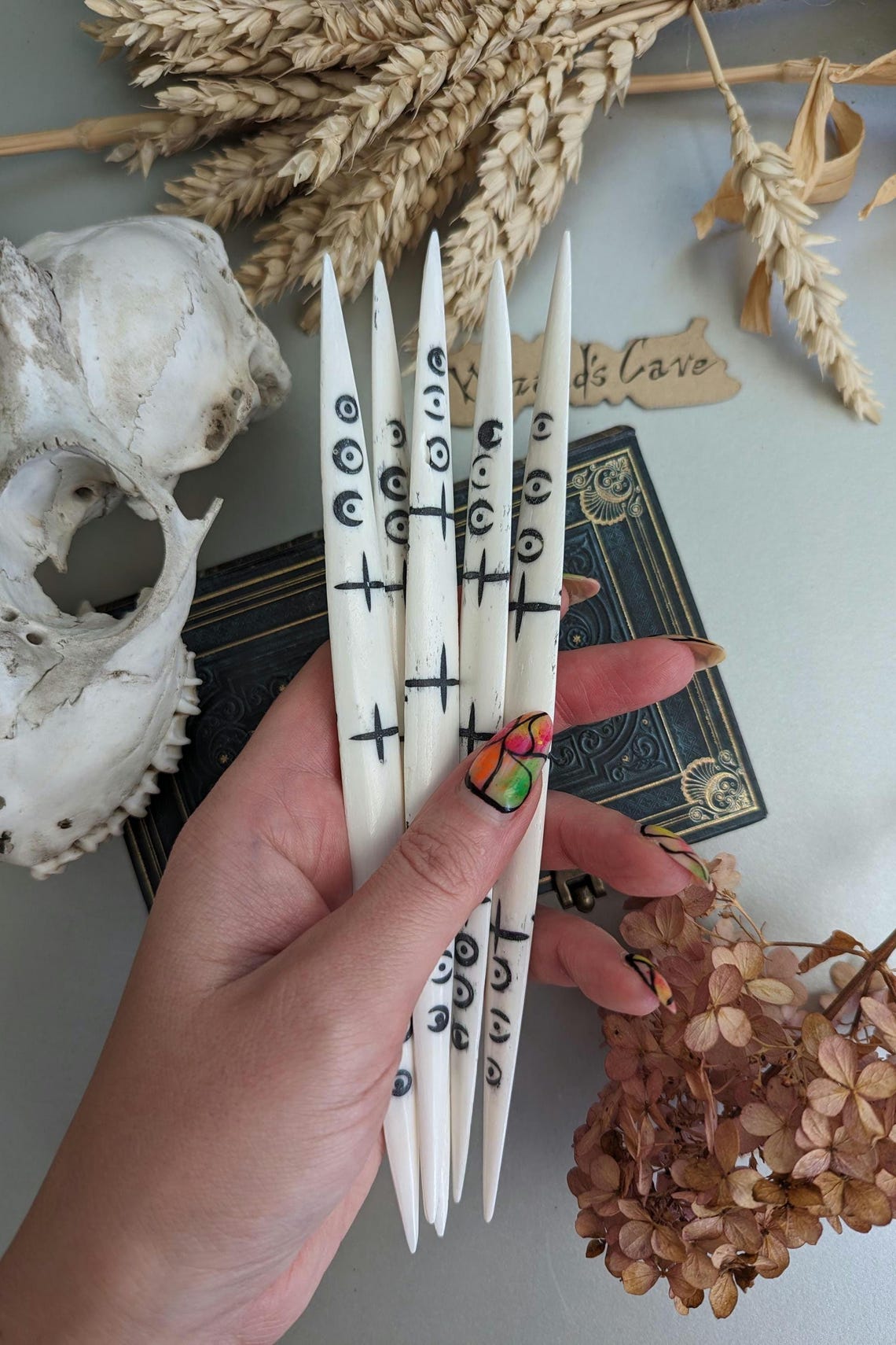 Bone Weaving Batten and Pick up Stick for Various Weaving Projects - Etsy