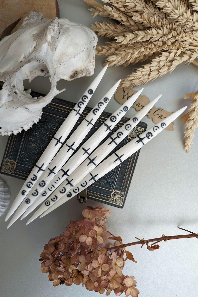 Bone Weaving Batten and Pick up Stick for Various Weaving Projects - Etsy