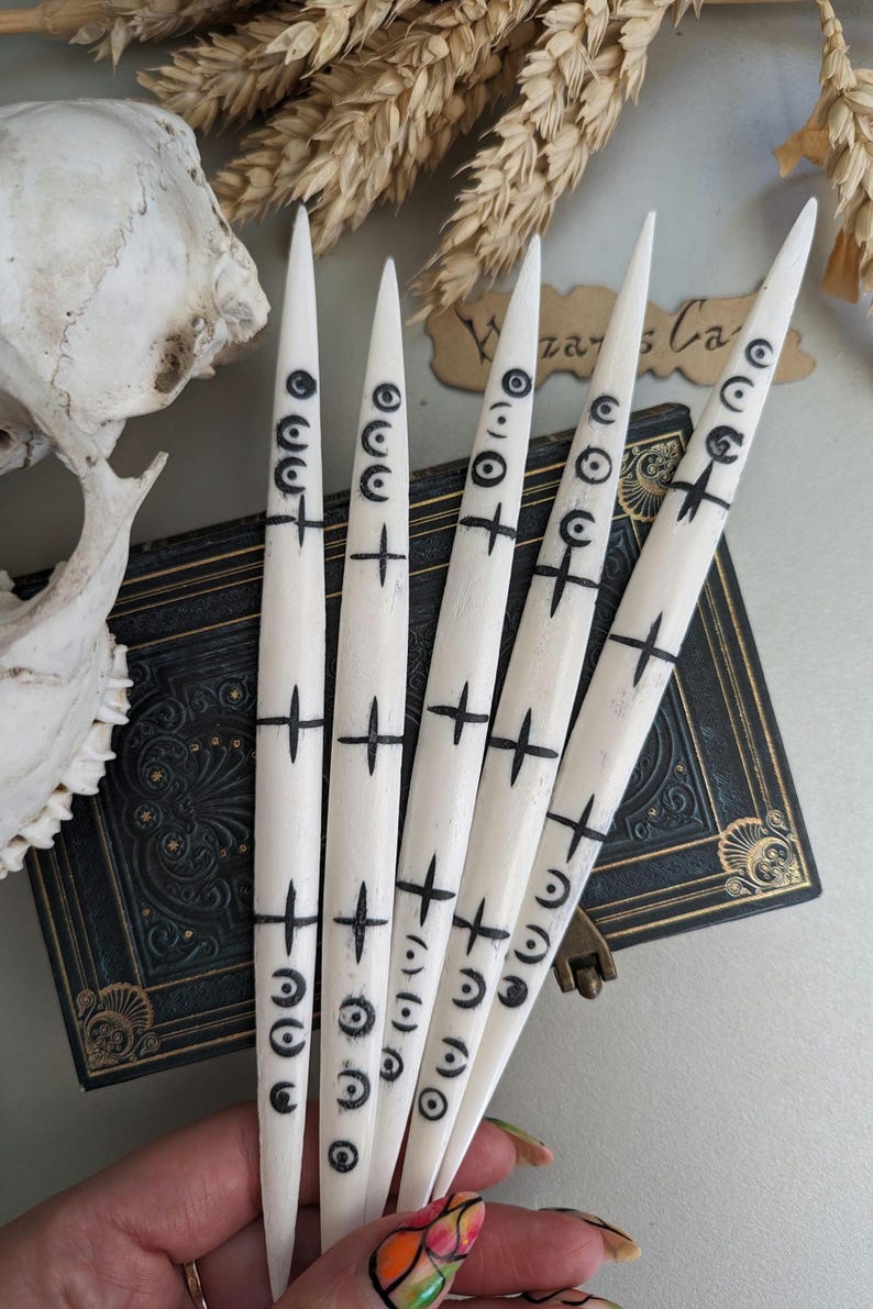 Bone Weaving Batten and Pick up Stick for Various Weaving Projects - Etsy