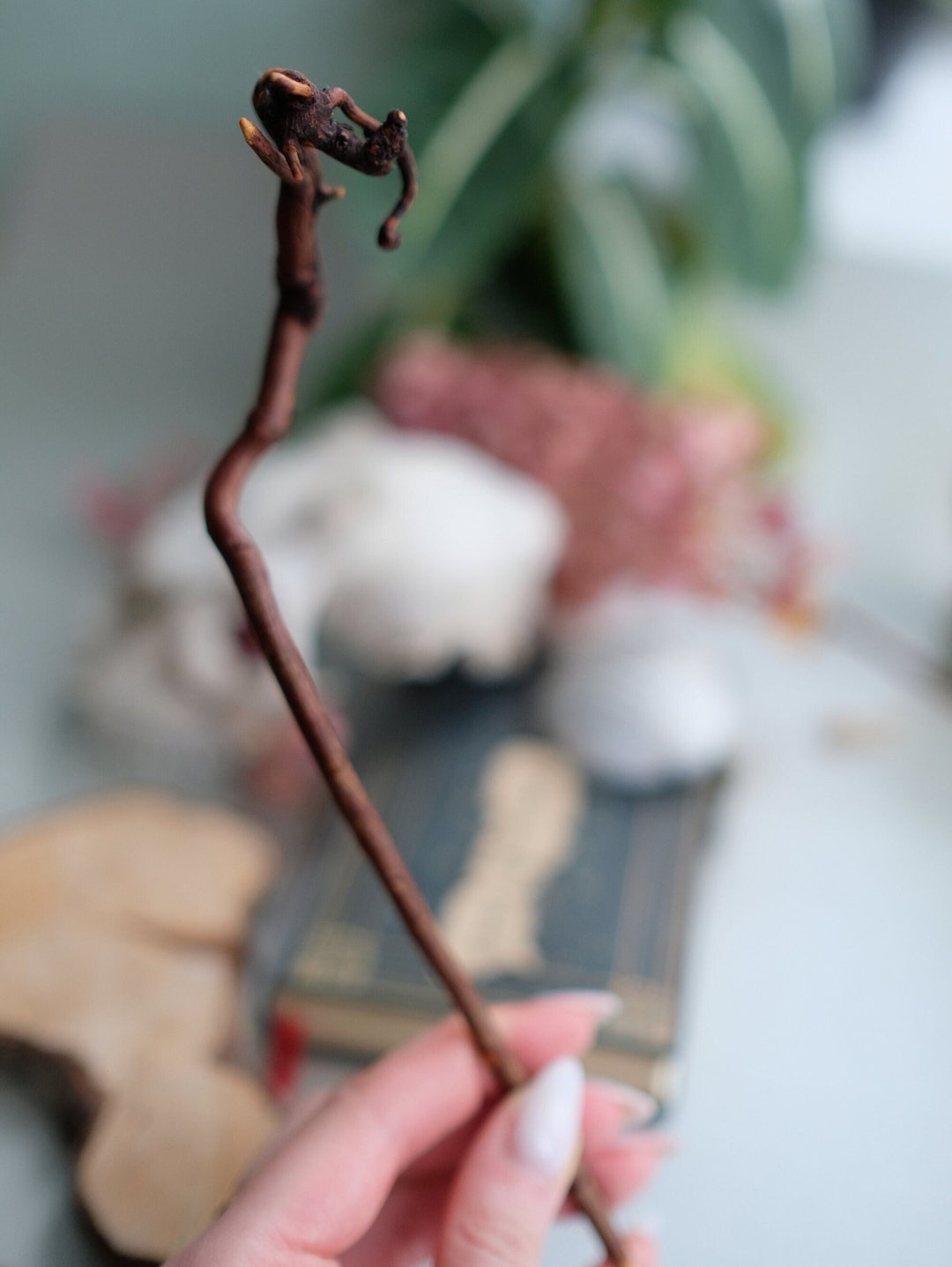 Wooden Hair Stick for Real Witch From Nature - Etsy