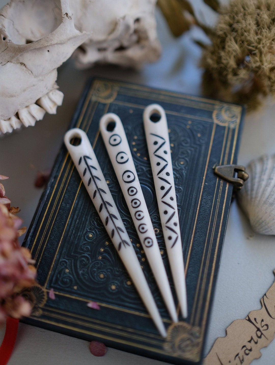 Bone Knitting Needle for Nalbinding or Weaving - Etsy