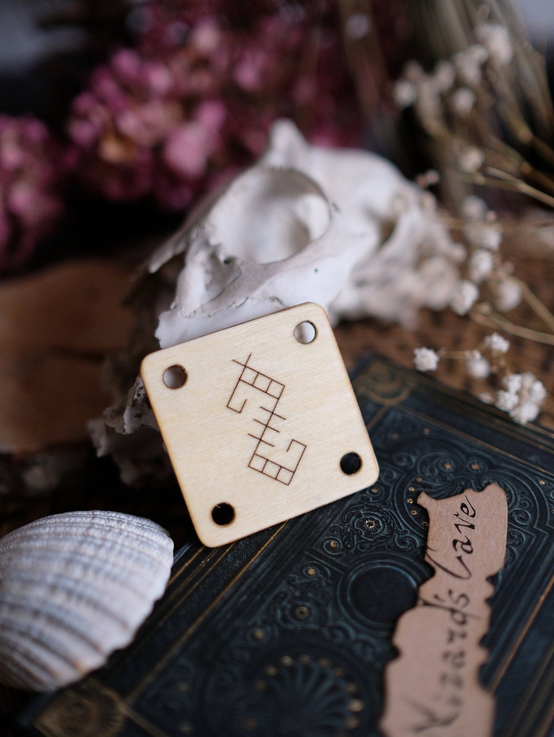 Tablet Weaving Card Made From Plywood With Ethnographic Baltic Symbols ...